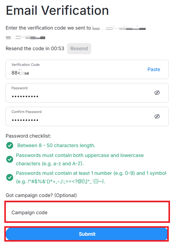 How to Use a Campaign Code – Help Center